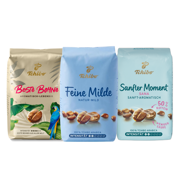 All Tchibo Products | Complete Coffee Collection