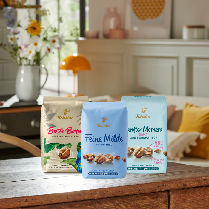 All Tchibo Products | Complete Coffee Collection