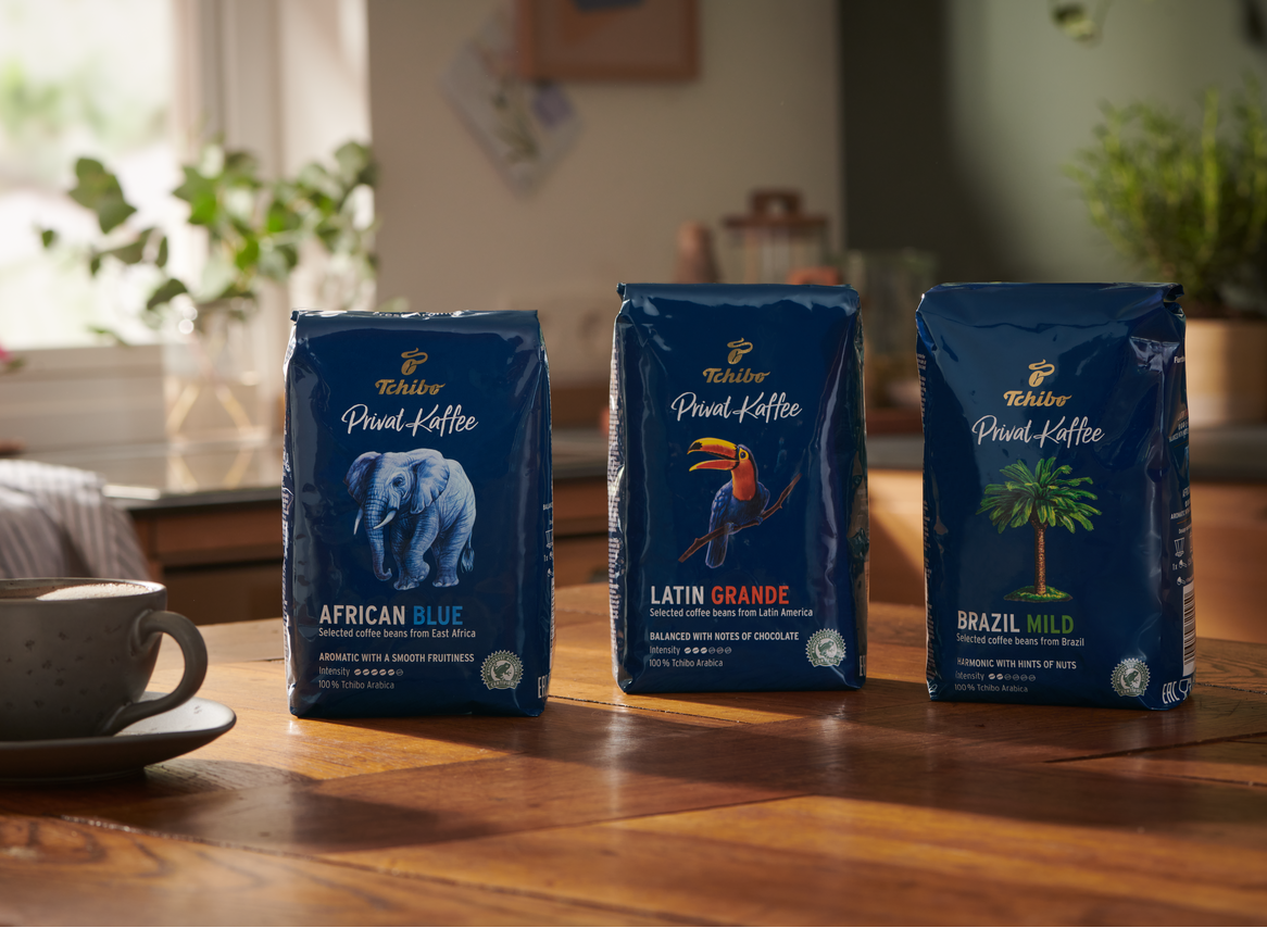 Tchibo - one of Europe's leading coffee houses